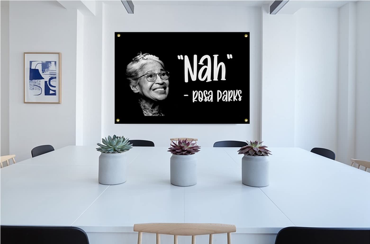Snapklik.com : LUCKGEEY NAH Rosa Parks Flag 3x5ft Banner College Dorm ...