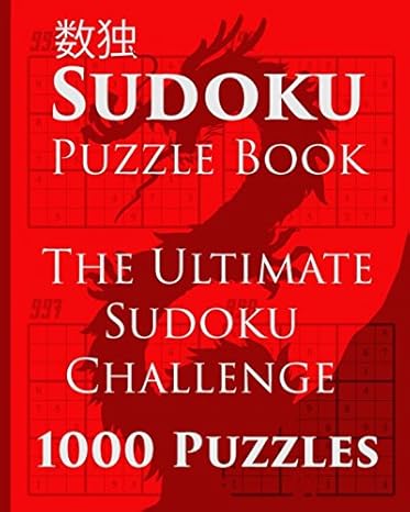 Sudoku Puzzle Book: The Ultimate Sudoku Challenge - 1000 Puzzles (Vol ...