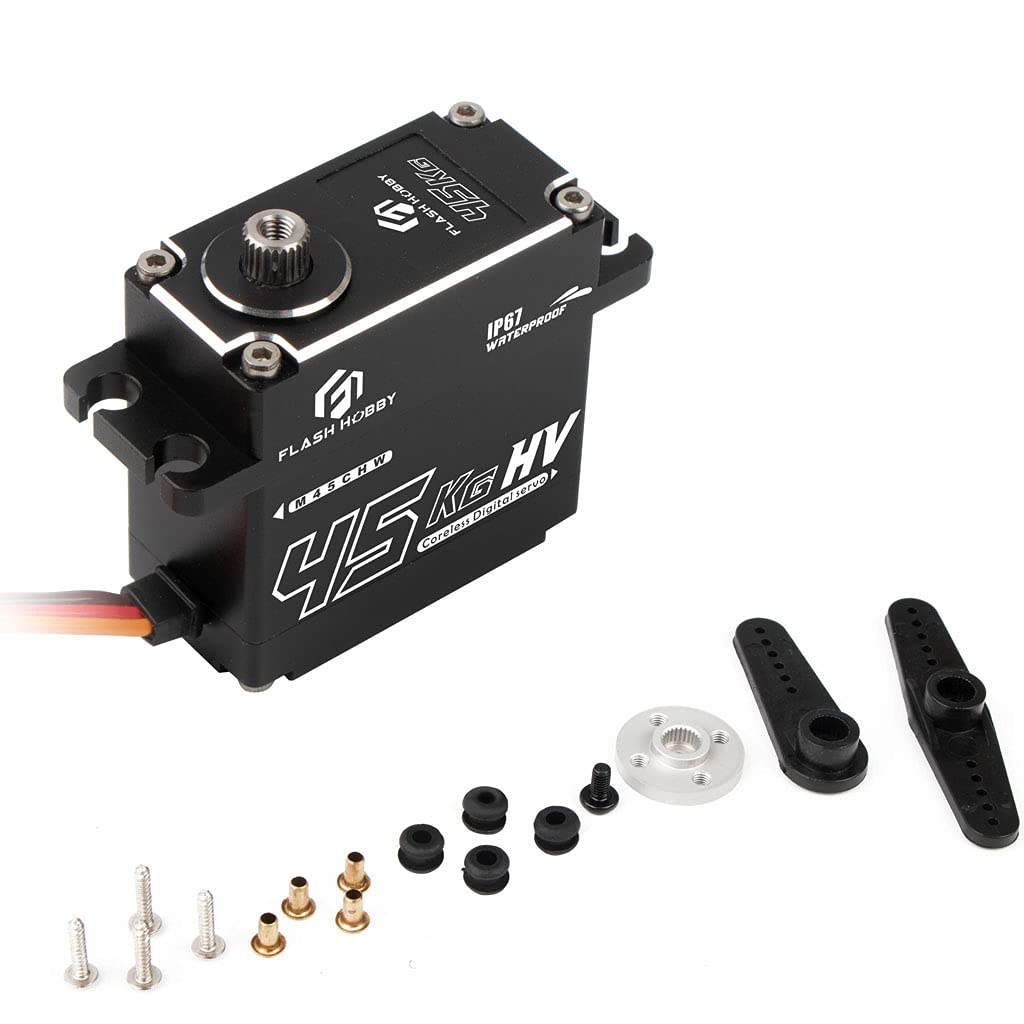 45kg 8V 0.011 sec Standard or 180 Degree Servo Motor for Drone UAV RC ...