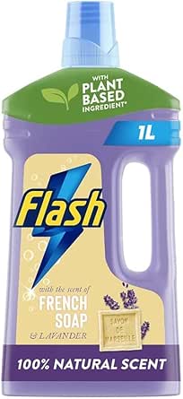 Flash Traditional Natural French Soap Surface Floor Cleaner-1L : Amazon ...