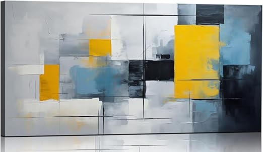 Amazon.com: Sense&Sensitivity Arts Modern Abstract Canvas Wall Art ...