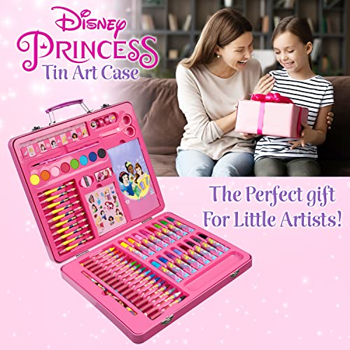 Disney Princess Art Set, Arts and Crafts for Kids 60 Pieces Colouring ...