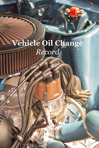 Vehicle Oil Change Record: Auto Service Maintenance Repair Record ...
