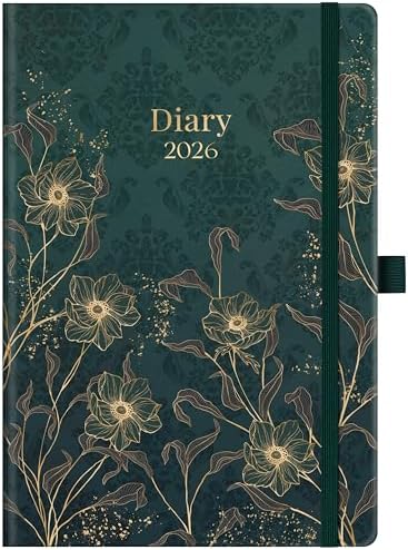 2026 Diary - A5 Diary 2026 Week to View, January 2026 - December 2026 ...