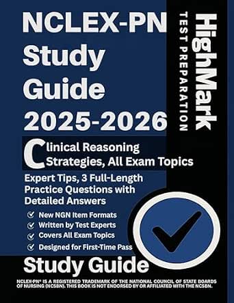 Amazon.com: NCLEX-PN Study Guide 2025–2026: Clinical Reasoning ...