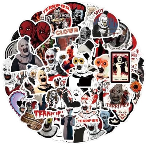 Amazon.com: sxdaizjsym 300 Pcs Horror Stickers,Horror Gifts,Horror ...
