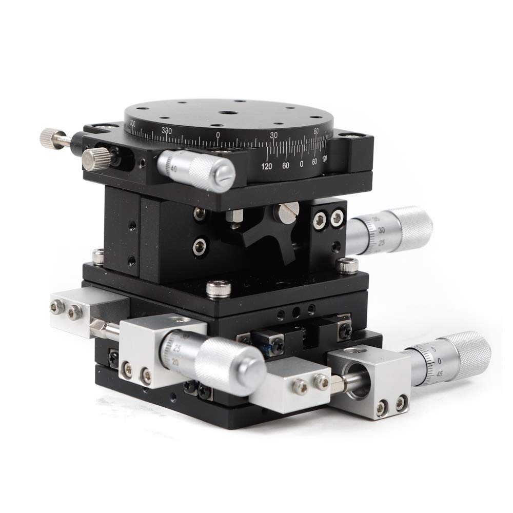 Buy WINUS XYZR 4-Axis Trimming Platform Manual Linear Stages Bearing ...