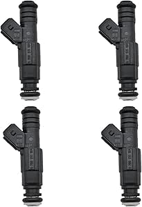 Amazon.co.jp: 燃料噴射器 4 個燃料インジェクター 0280155884 ノズルバルブ ために シボレー ために P30 ために ...