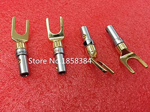 Amazon.com: Gimax 2pcs Gold Plated Copper Grade Interpolation Y Y U ...