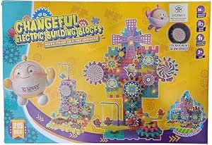 Changeful Electric Building Blocks Set, 215 Pieces, Light-up ...