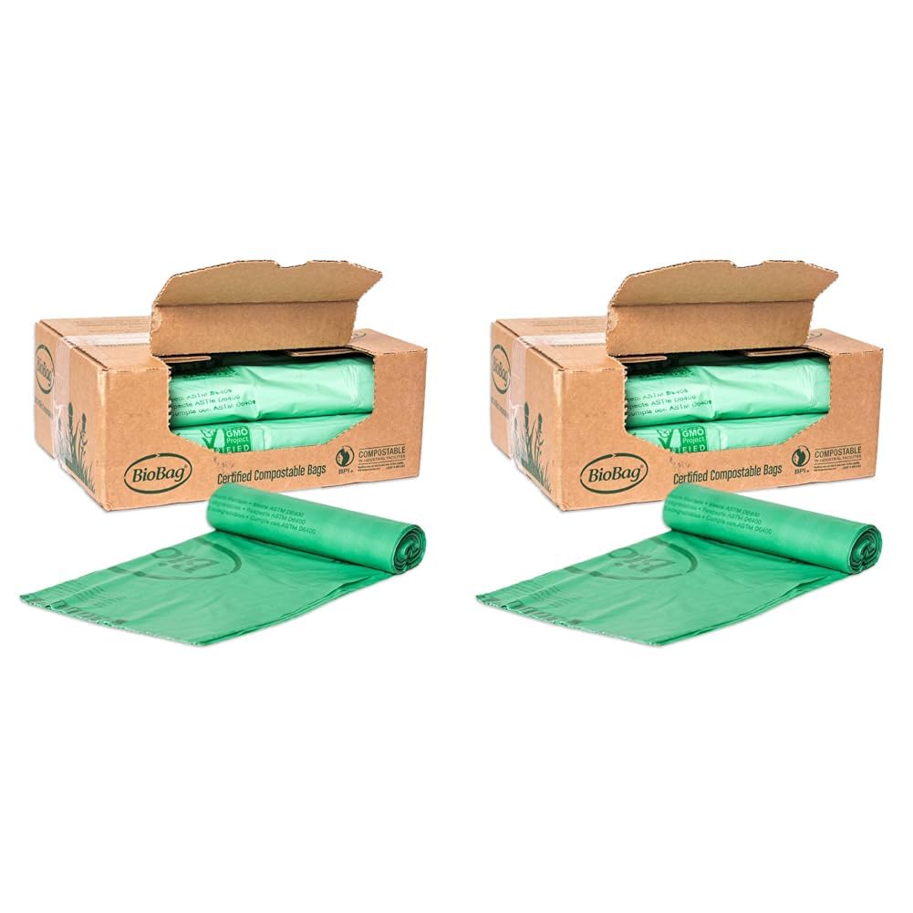 Amazon.com: BioBag (USA) The Original Compostable Bag, 48 Gallon, 80 ...