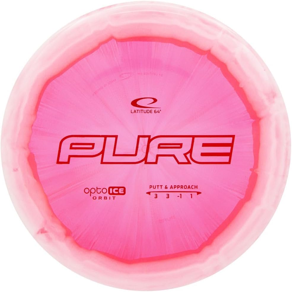 Amazon.com : Dynamic Discs Latitude 64 Opto Ice Orbit Pure Putter Golf ...