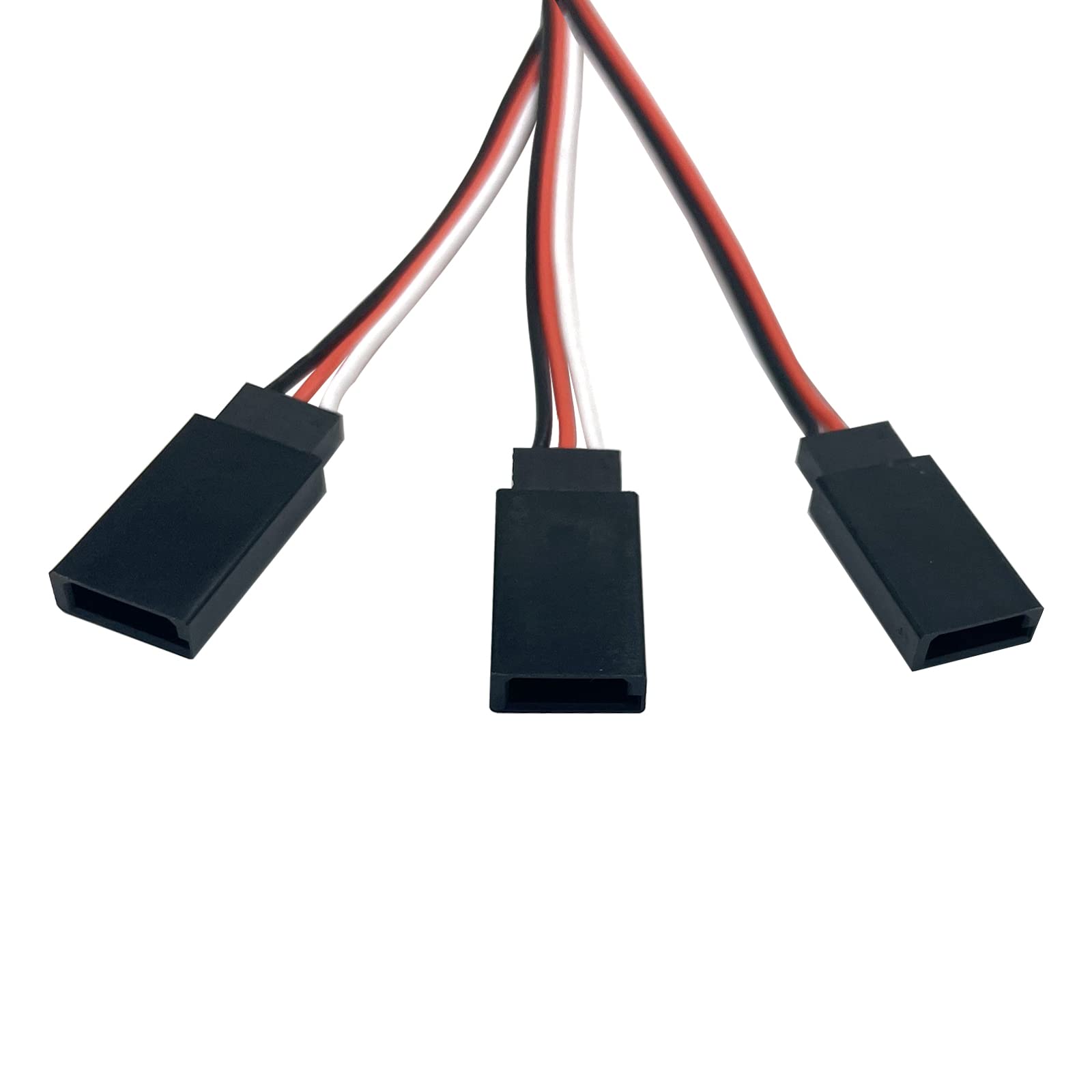 Snapklik.com : 5pcs JR Y Connector Servo Extension Cable 3 Pin JR Plug ...