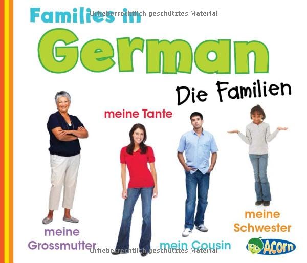 Families in German: Die Familien (World Languages - Families) (German ...