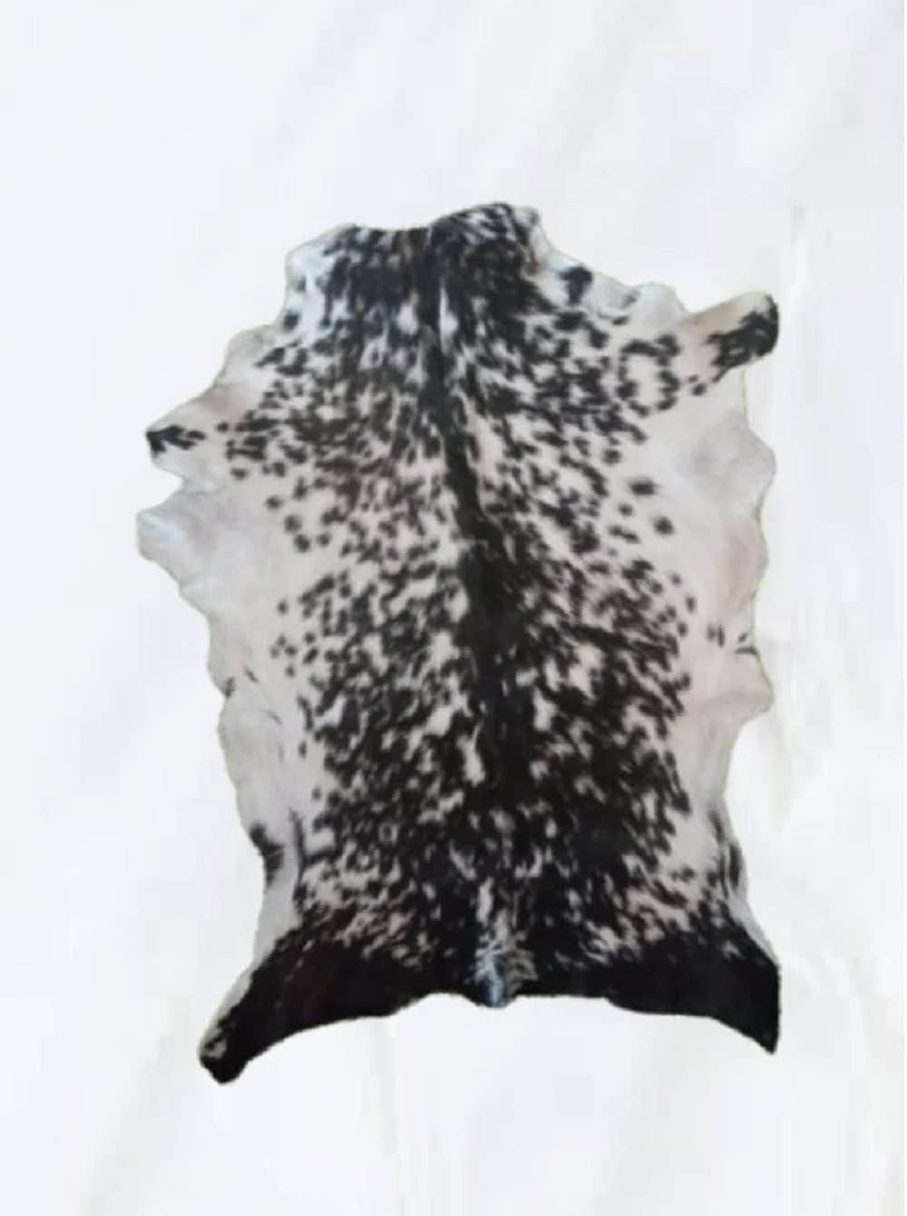 Amazon.com: Goat Rug, Smooth and Shiny, Goat-Hide Rug, Black Color ...