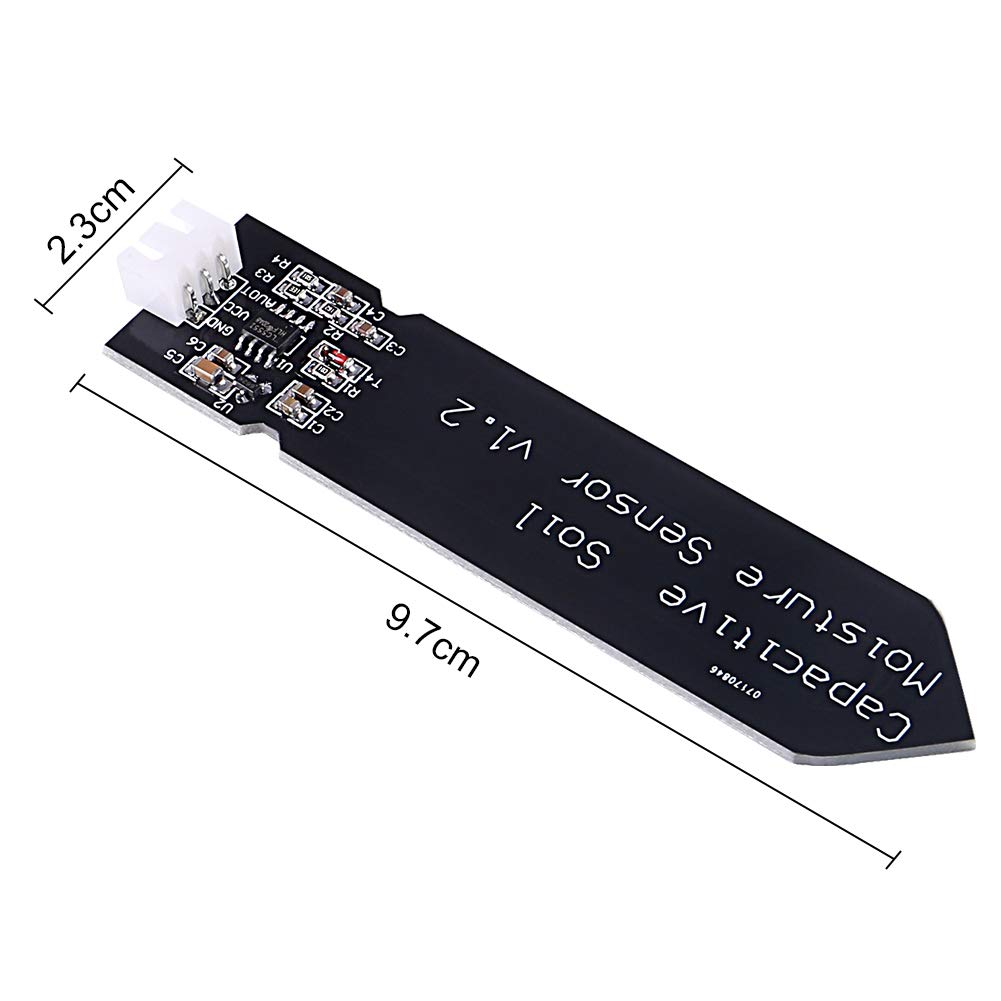 Snapklik.com : ALMOCN 4PCS Capacitive Soil Moisture Sensor Module ...