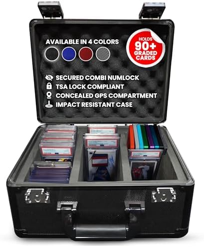 Amazon.com: Murago 160 + 4 Row Graded Sports Card Storage Box, Top ...