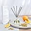 Valentte Reed Diffuser - Jasmine & Rosewood Scent | Essential Oil Aroma ...