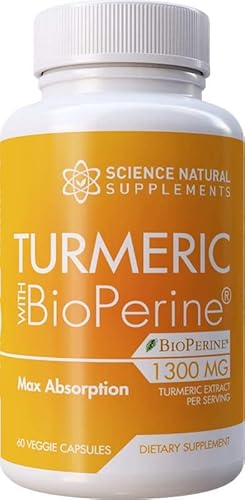 Reviews for Science Natural Supplements: Turmeric Capsules with ...