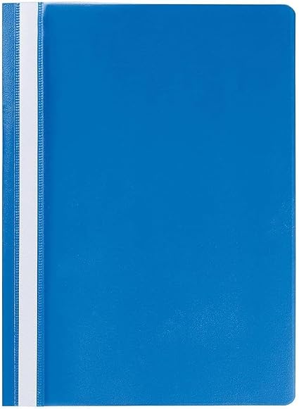 Evrite A4 Report Files/Project folders Blue - Pack of 25 Files : Amazon ...