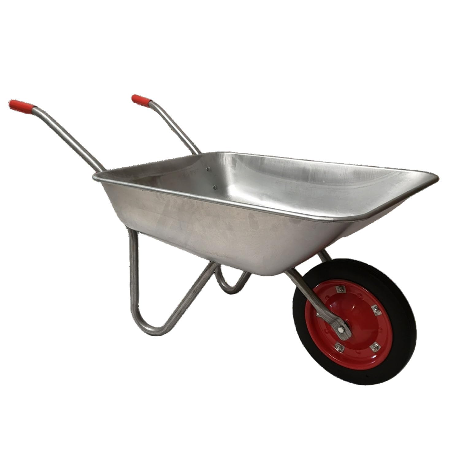 65 Litre 60kg Capacity Galvanised Samuel Alexander Metal Garden Trolley ...