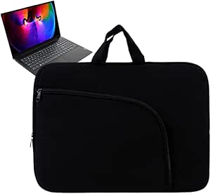 Capa Case para Notebook 15,6 polegadas Luva com Bolso Preto | Amazon.com.br