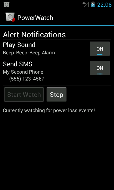 PowerWatch : power cut alert - App on Amazon Appstore