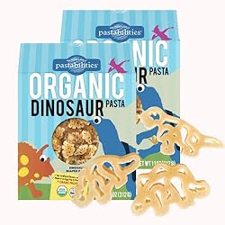 Amazon.com : Pastabilities Organic Kids Pasta, Fun Dinosaur Shaped ...