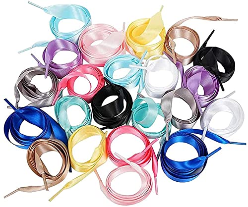 Buy Jumbo|| Silk Ribbon Shoe Laces || Shoe Laces || Shoe Strings || 15 ...