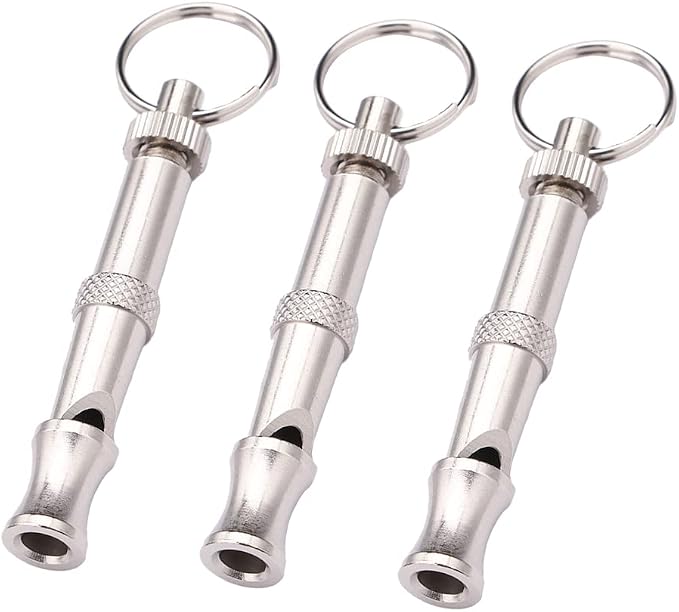 Amazon.com : Leadigol 3 Pack Dog Whistle,Whistle Adjustable Sound ...