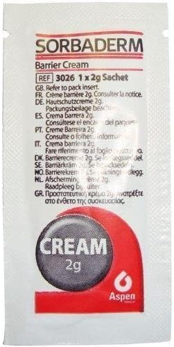 Sorbaderm No-Sting Barrier Cream Sachets, 20-Piece : Amazon.co.uk ...