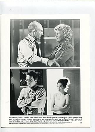 MOVIE PHOTO: MASTERMINDS-PATRICK STEWART-BRENDA FRICKER-PROMO STILL VG ...