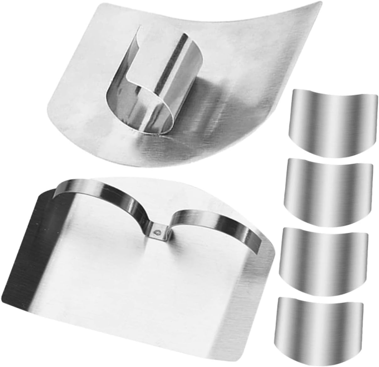 Amazon.com: Housoutil 6pcs Stainless Steel Hand-guard Tools Finger ...