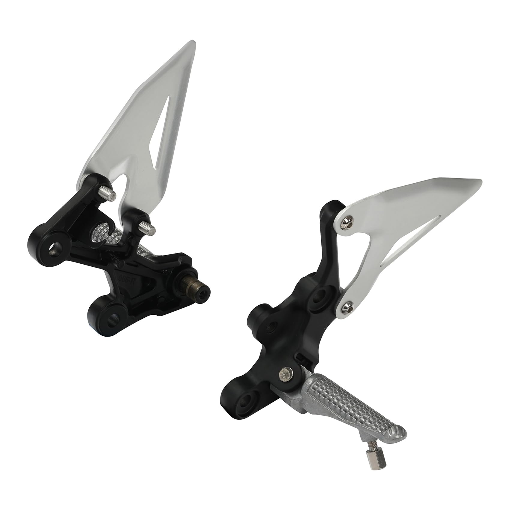 Snapklik.com : Driver Foot Pegs Footrest Bracket Fit For Kawasaki Ninja ...