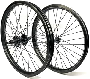 Amazon.com : Eastern Bikes Atom Series 20-Inch 36H BMX Wheel - Black ...