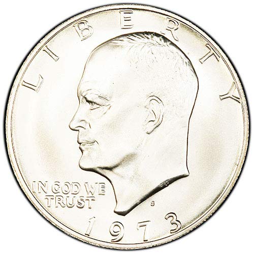 1973 S Silver Proof Eisenhower Dollar Choice Uncirculated US Mint at ...