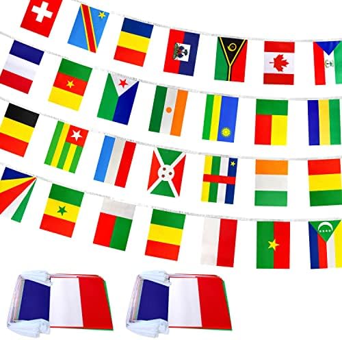 Amazon.com : LoveVC 2 Set 22 Spanish Language Speaking Countries Flags ...