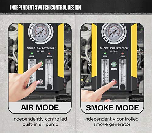 AUTOOL SDT206 Automotive Rookmachine EVAP Lekkage Detector 12V Auto ...