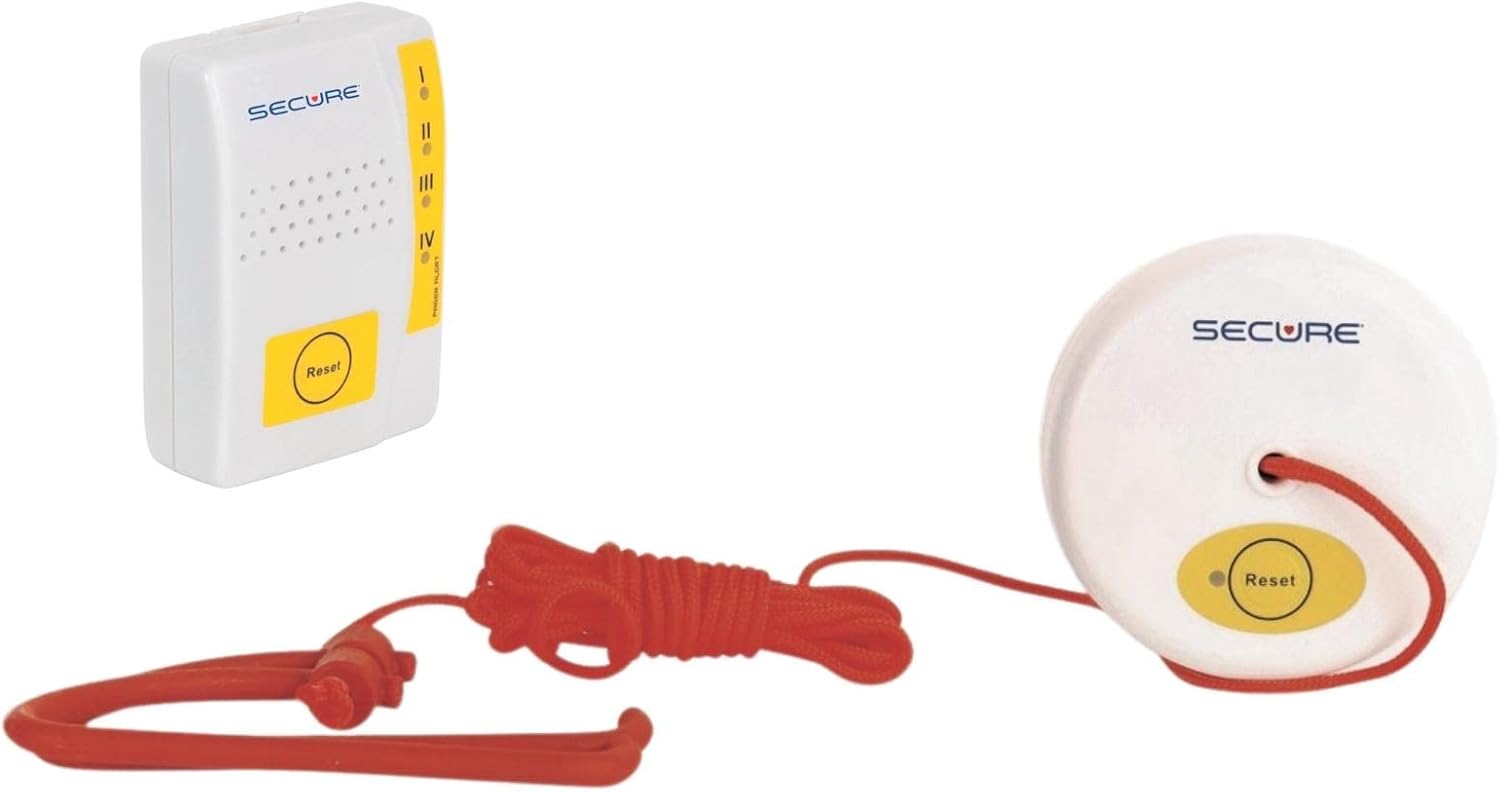 Amazon.com: Secure Caregiver Alert System Wireless Caregiver Pager and ...
