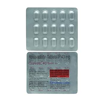 Crevast 40 - Strip of 15 Tablets : Amazon.in: Health & Personal Care