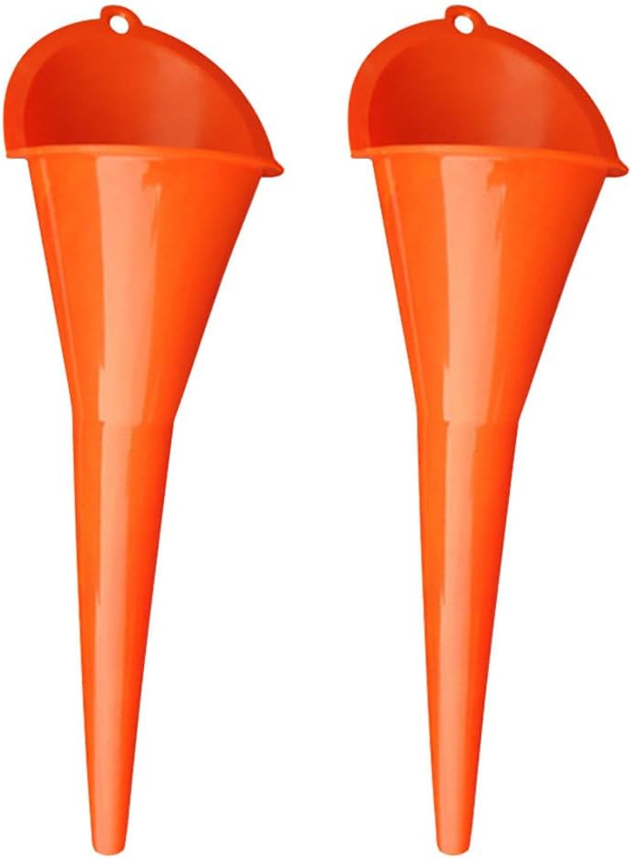 Amazon.com: 2PCS Long Neck Oil Funnels, Multi-Purpose Spill Saver ...