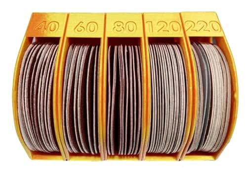 Amazon.com: 5in Sanding Disk Organizer | Sanding Pad Holder | Sanding ...
