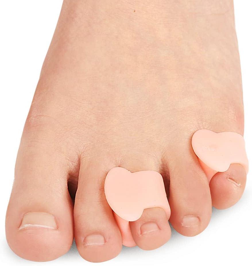 Gel Toe Separator, Bestrice Toe Spacers Rubber Toe Stretchers Used for ...