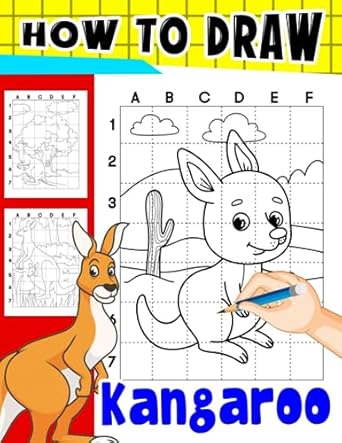How To Draw Kangaroo: Instruction Drawing Book For All Ages With 30 ...