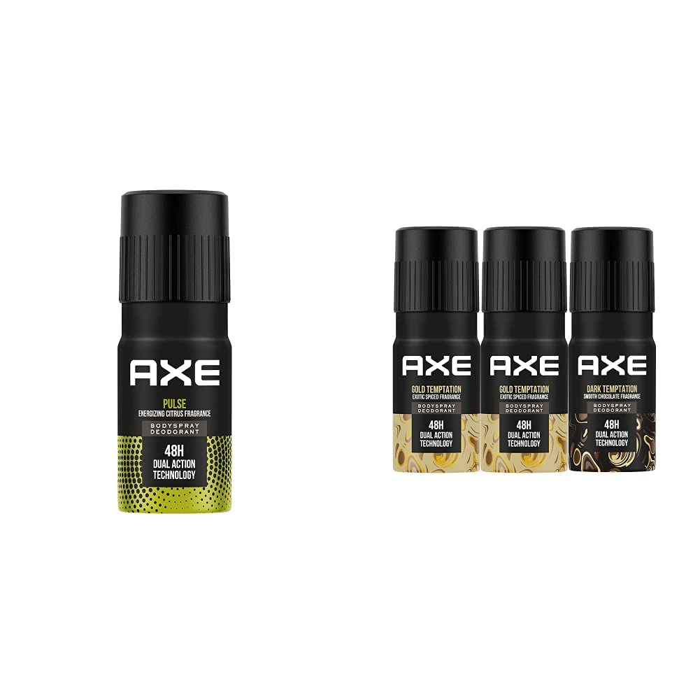 Buy Axe Pulse Long Lasting Deodorant Bodyspray For Men 150 ml and Axe ...