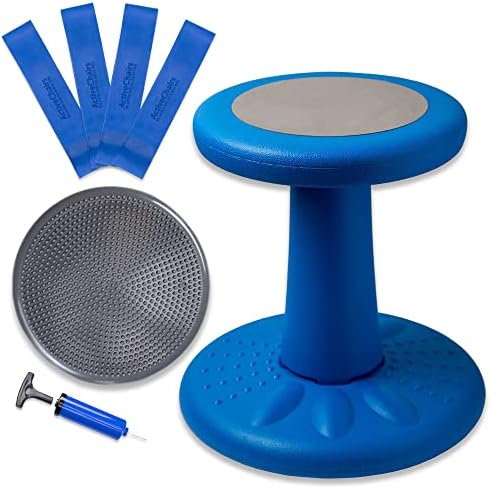 Amazon.com: Active Chairs Flex Seating Bundle - One 14" Blue Wobble ...