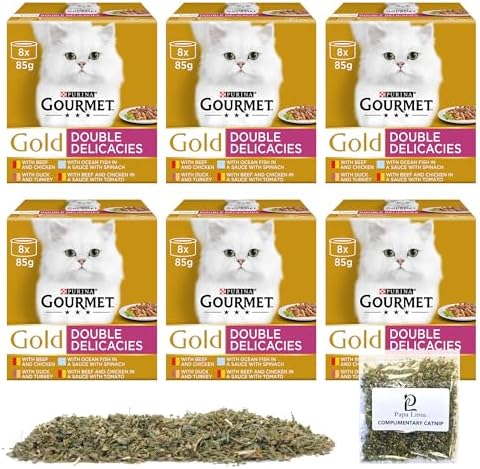 Papa Lima Wet Cat Food Bundle | Double Delicacies | 48 x 85g Tins ...