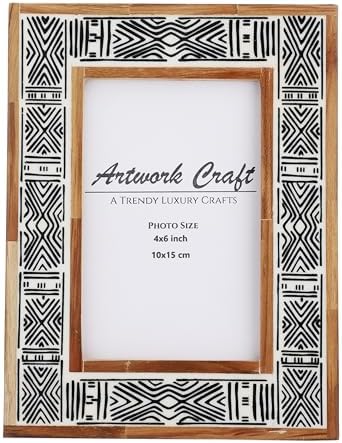 Amazon.com - Artwork Craft Handmade White Bone Photo Frame Aztec ...