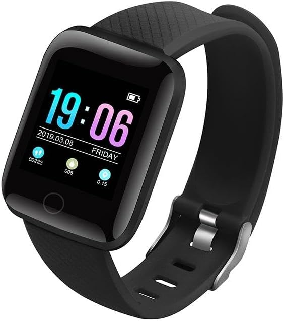 WTG D80 Bluetooth SmartWatch Fitness Tracker with Heart Rate, BP, Sleep ...