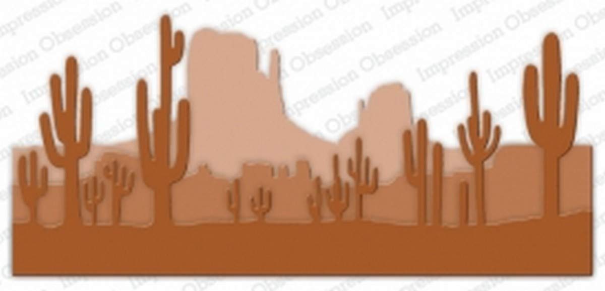 Amazon.com: Impression Obsession - Dies - Desert Scene